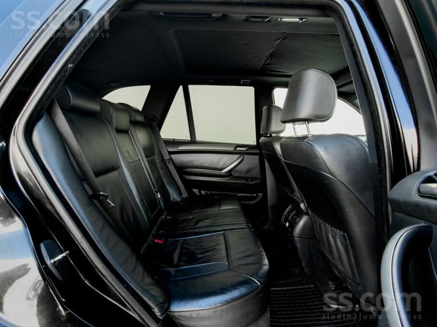 Melns BMW X5 2006 Rīga, ar dzinēja tilpumu 3.00 L un nobraukumu 0 tūkst. km par 5950 €, foto 16 vietnē AUTOMOTO.COM.LV