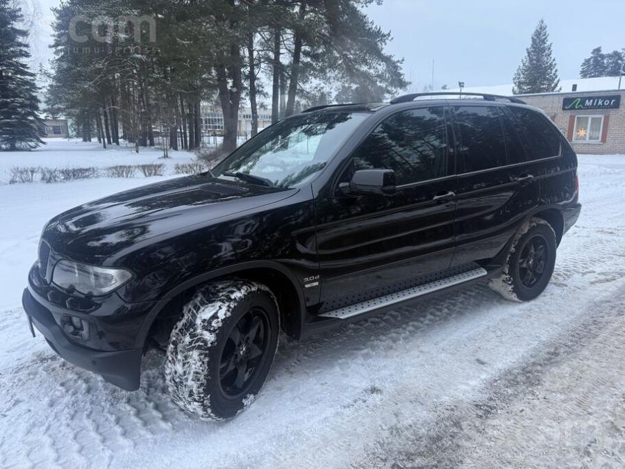 Черный БМВ Х5 2006 в Екабпилс, объемом двигателя 3.00 л и пробегом 363 тыс. км за 7500 €, фото 1 на AUTOMOTO.COM.LV