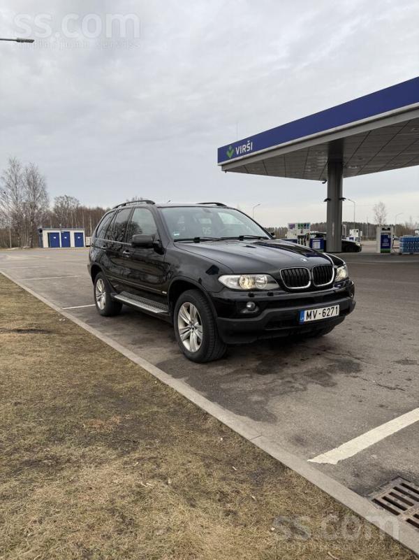 Melns BMW X5 2006 Rīga, ar dzinēja tilpumu 3.00 L un nobraukumu 300 tūkst. km par 6990 €, foto 2 vietnē AUTOMOTO.COM.LV