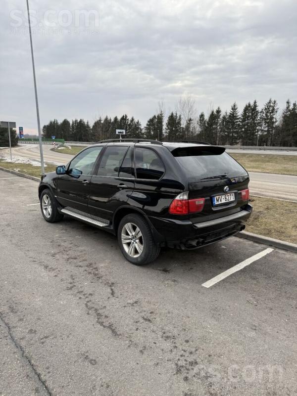 Melns BMW X5 2006 Rīga, ar dzinēja tilpumu 3.00 L un nobraukumu 300 tūkst. km par 6990 €, foto 5 vietnē AUTOMOTO.COM.LV