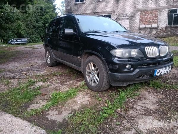 Melns BMW X5 2006 Limbaži, ar dzinēja tilpumu 3.00 L un nobraukumu 470 tūkst. km par 4000 €, foto 1 vietnē AUTOMOTO.COM.LV