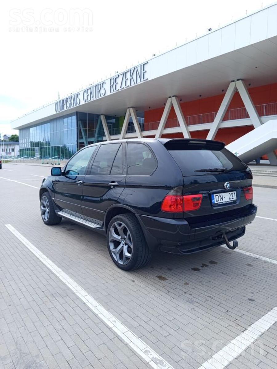 Melns BMW X5 2006 Rēzekne, ar dzinēja tilpumu 3.00 L un nobraukumu 384 tūkst. km par 6700 €, foto 3 vietnē AUTOMOTO.COM.LV