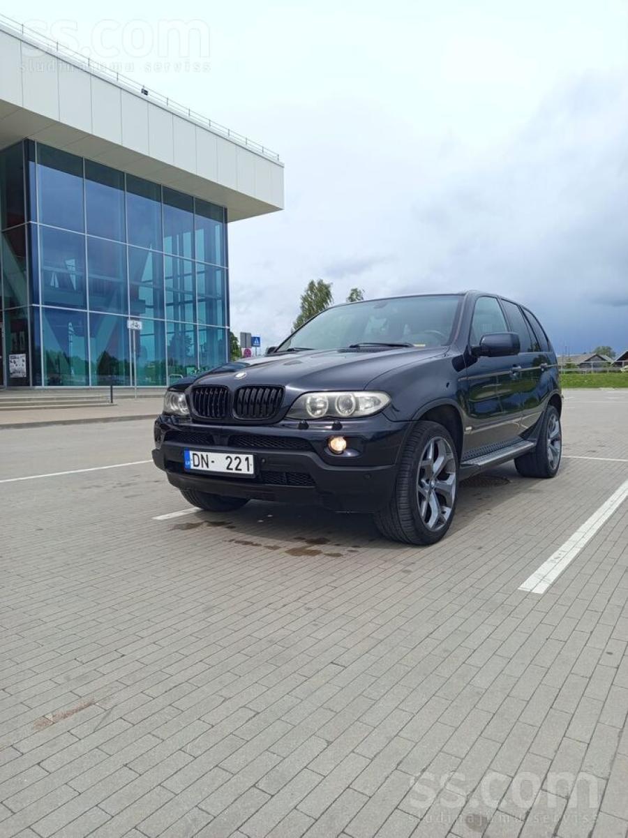Melns BMW X5 2006 Rēzekne, ar dzinēja tilpumu 3.00 L un nobraukumu 384 tūkst. km par 6700 €, foto 5 vietnē AUTOMOTO.COM.LV