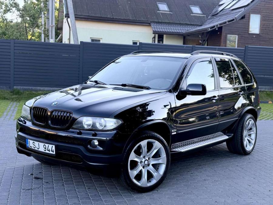 Melns BMW X5 2006 Viļņa, ar dzinēja tilpumu 3.00 L un nobraukumu 317 tūkst. km par 4900 €, foto 3 vietnē AUTOMOTO.COM.LV