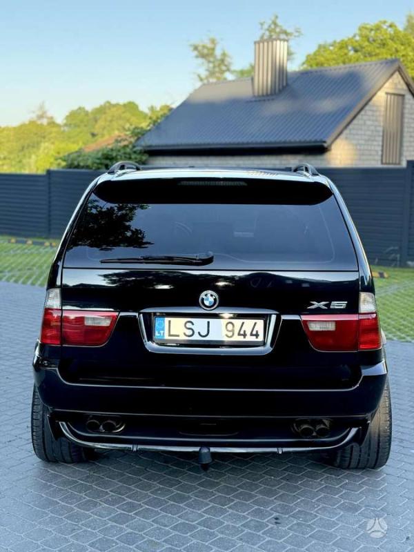 Melns BMW X5 2006 Viļņa, ar dzinēja tilpumu 3.00 L un nobraukumu 317 tūkst. km par 4900 €, foto 6 vietnē AUTOMOTO.COM.LV