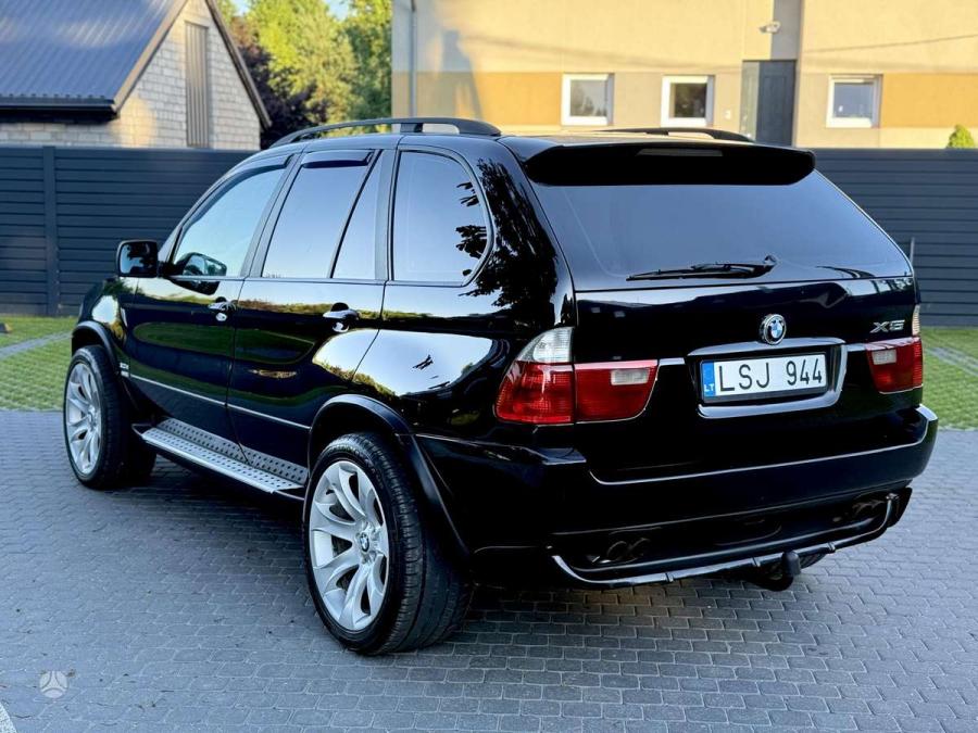 Melns BMW X5 2006 Viļņa, ar dzinēja tilpumu 3.00 L un nobraukumu 317 tūkst. km par 4900 €, foto 8 vietnē AUTOMOTO.COM.LV