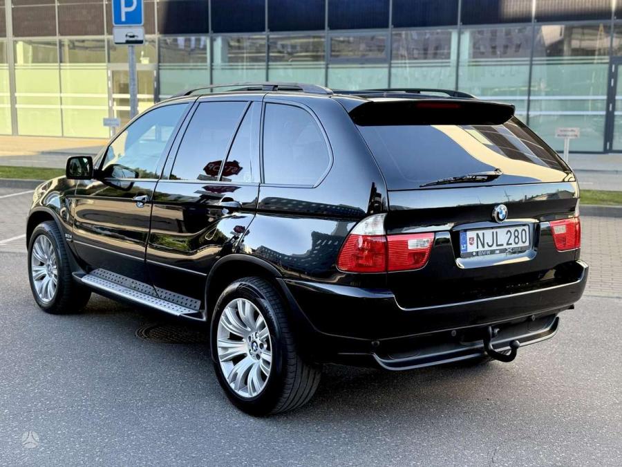 Melns BMW X5 2006 Viļņa, ar dzinēja tilpumu 3.00 L un nobraukumu 289 tūkst. km par 6600 €, foto 6 vietnē AUTOMOTO.COM.LV