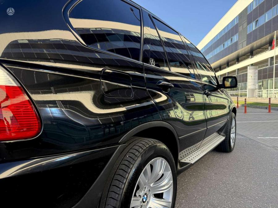 Melns BMW X5 2006 Viļņa, ar dzinēja tilpumu 3.00 L un nobraukumu 289 tūkst. km par 6600 €, foto 9 vietnē AUTOMOTO.COM.LV