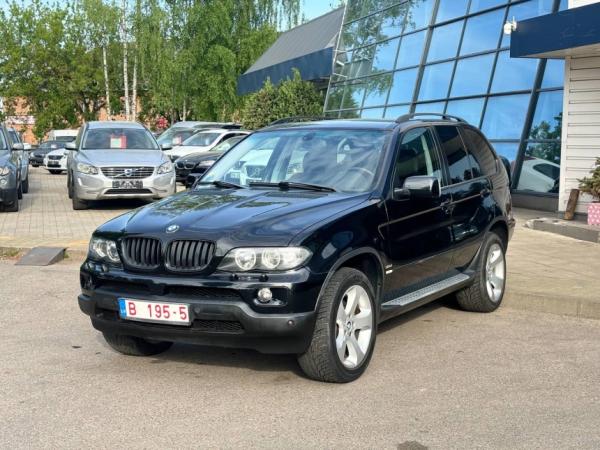 Black BMW X5 2006 in Riga, with an engine capacity of 3.00 L and mileage of 173 thousand km for 9990 €, photo 2 on AUTOMOTO.COM.LV
