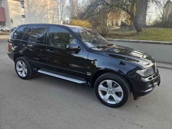 Черный БМВ Х5 2006 в Екабпилс, объемом двигателя 3.00 л и пробегом 331 тыс. км за 4790 €, фото 4 на AUTOMOTO.COM.LV