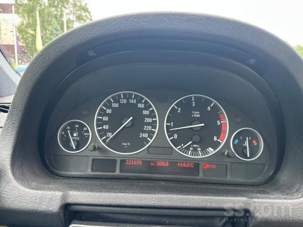 Melns BMW X5 2006 Valmiera, ar dzinēja tilpumu 3.00 L un nobraukumu 317 tūkst. km par 5500 €, foto 10 vietnē AUTOMOTO.COM.LV