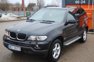 Melns BMW X5 2006 Jēkabpils, ar dzinēja tilpumu 3.00 L un nobraukumu 309 tūkst. km par 6499 €, foto 4 vietnē AUTOMOTO.COM.LV