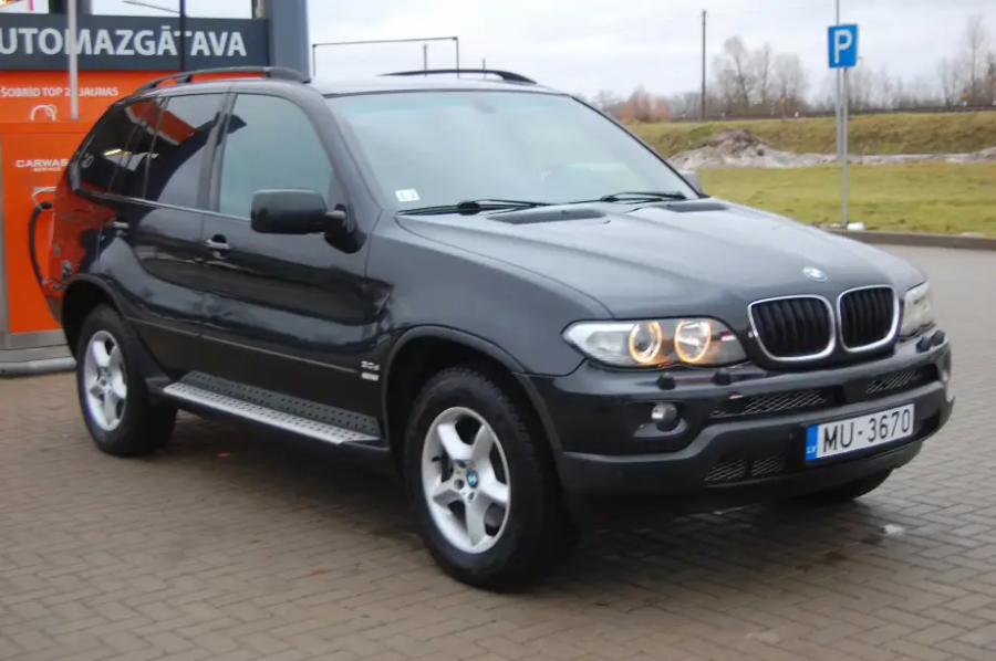 Melns BMW X5 2006 Jēkabpils, ar dzinēja tilpumu 3.00 L un nobraukumu 309 tūkst. km par 6499 €, foto 6 vietnē AUTOMOTO.COM.LV