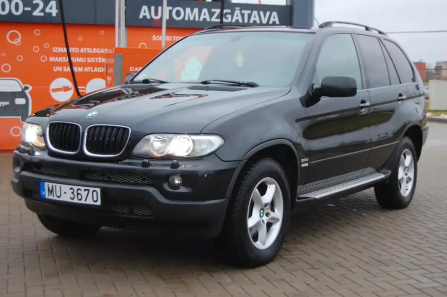 Melns BMW X5 2006 Jēkabpils, ar dzinēja tilpumu 3.00 L un nobraukumu 309 tūkst. km par 6499 €, foto 15 vietnē AUTOMOTO.COM.LV