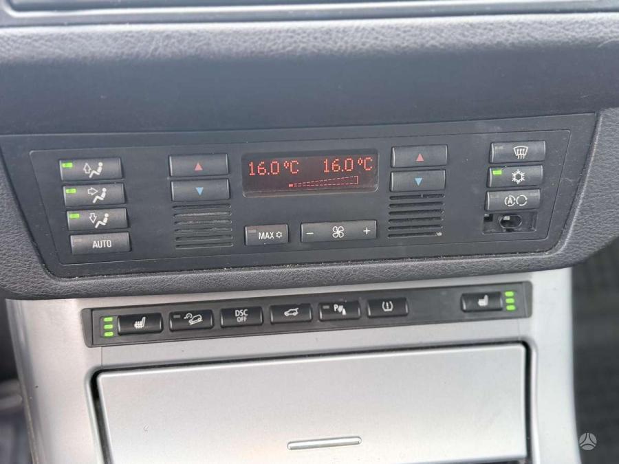 Black BMW X5 2006 in Vilnius, with an engine capacity of 2.99 L and mileage of 315 thousand km for 4300 €, photo 20 on AUTOMOTO.COM.LV