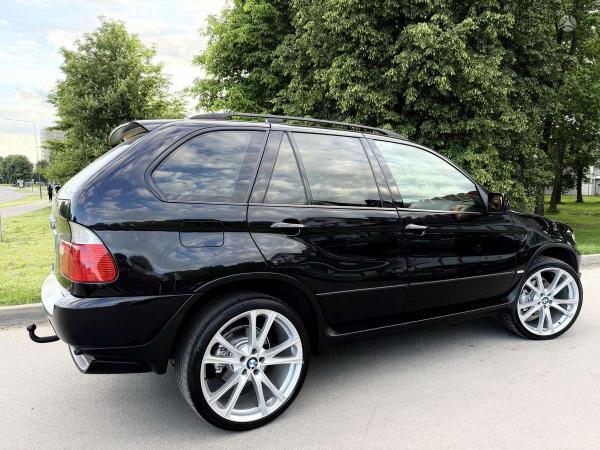 Black BMW X5 2006 in Kaunas, with an engine capacity of 2.99 L and mileage of 375 thousand km for 5700 €, photo 3 on AUTOMOTO.COM.LV