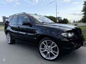 Black BMW X5 2006 in Kaunas, with an engine capacity of 2.99 L and mileage of 375 thousand km for 5700 €, photo 20 on AUTOMOTO.COM.LV