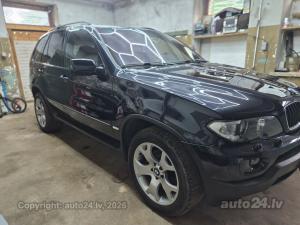Black BMW X5 2006 in Valga, with an engine capacity of 3.00 L and mileage of 329 thousand km for 5700 €, photo  on AUTOMOTO.COM.LV
