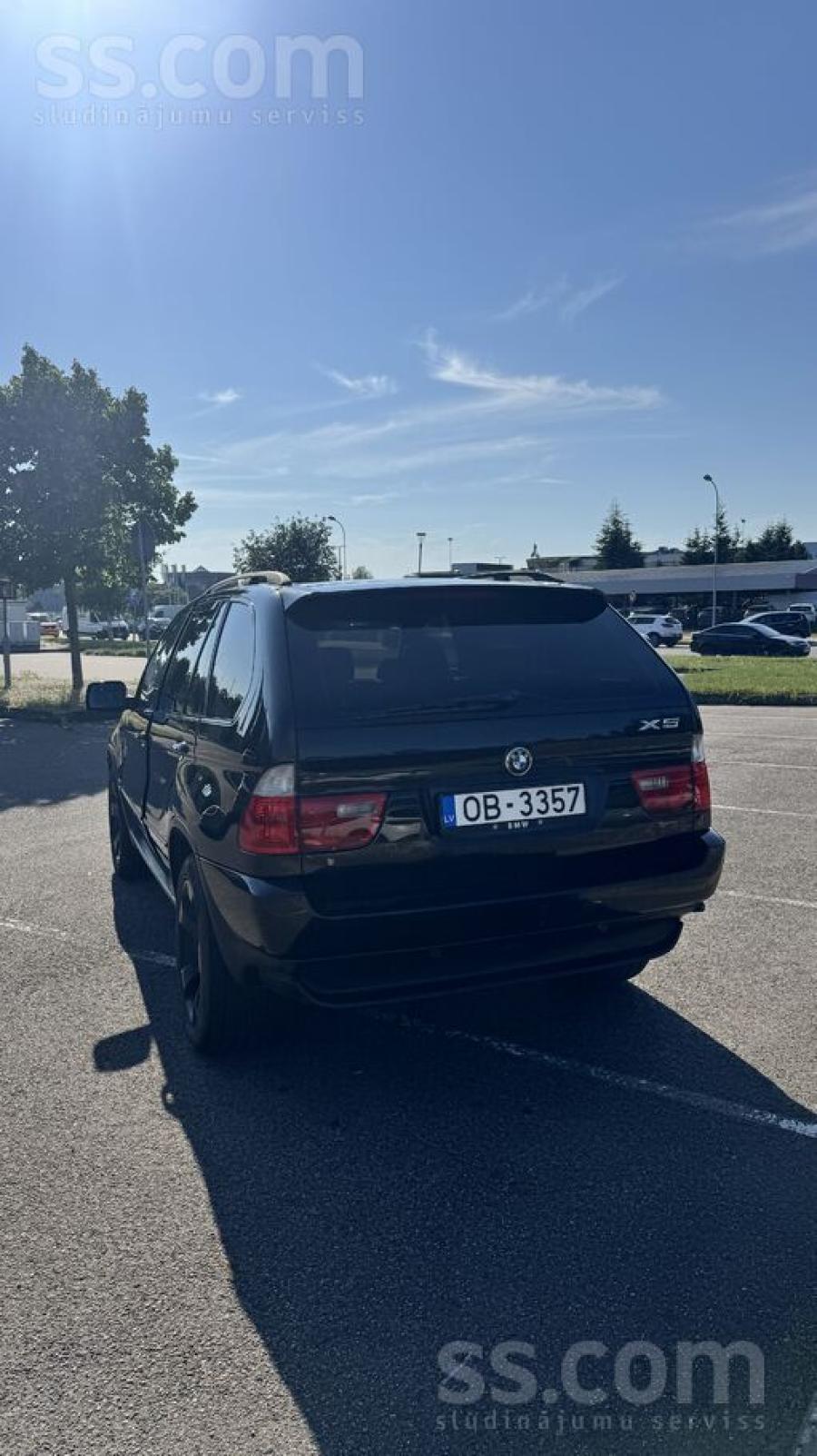 Black BMW X5 2006 in Riga, with an engine capacity of 3.00 L and mileage of 360 thousand km for 5000 €, photo 5 on AUTOMOTO.COM.LV