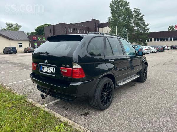 Melns BMW X5 2006 Valmiera, ar dzinēja tilpumu 3.00 L un nobraukumu 317 tūkst. km par 4200 €, foto 1 vietnē AUTOMOTO.COM.LV