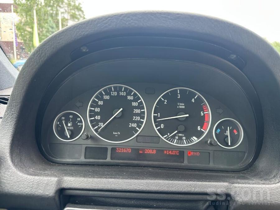 Melns BMW X5 2006 Valmiera, ar dzinēja tilpumu 3.00 L un nobraukumu 317 tūkst. km par 4200 €, foto 13 vietnē AUTOMOTO.COM.LV