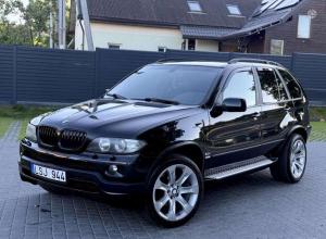 Melns BMW X5 2006 Viļņa, ar dzinēja tilpumu 3.00 L un nobraukumu 313 tūkst. km par 4900 €, foto  vietnē AUTOMOTO.COM.LV