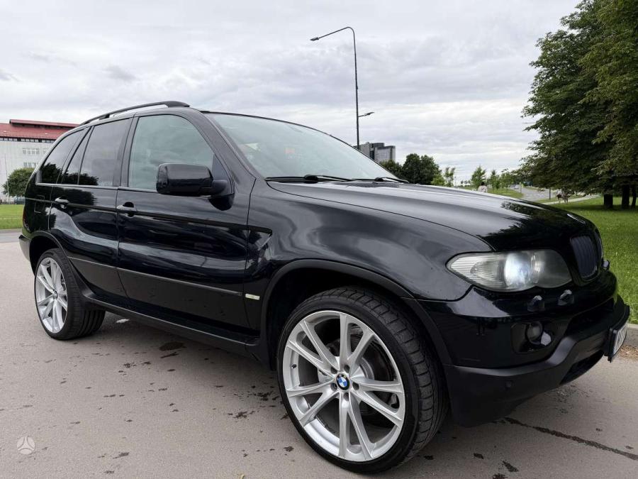 Melns BMW X5 2006 Kauņa, ar dzinēja tilpumu 3.00 L un nobraukumu 375 tūkst. km par 5500 €, foto 3 vietnē AUTOMOTO.COM.LV