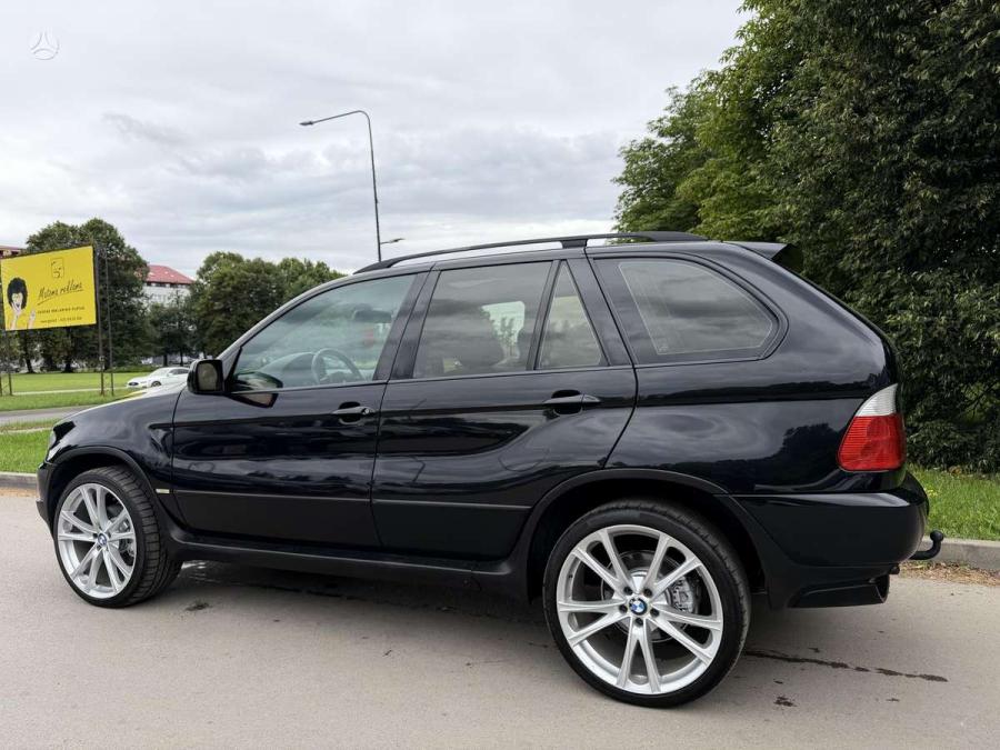 Melns BMW X5 2006 Kauņa, ar dzinēja tilpumu 3.00 L un nobraukumu 375 tūkst. km par 5500 €, foto 15 vietnē AUTOMOTO.COM.LV
