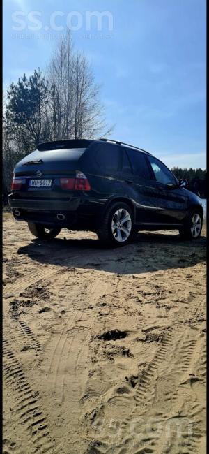 Melns BMW X5 2006 Rīga, ar dzinēja tilpumu 3.00 L un nobraukumu 310 tūkst. km par 5800 €, foto 4 vietnē AUTOMOTO.COM.LV