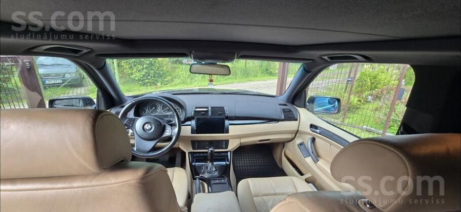 Melns BMW X5 2006 Rīga, ar dzinēja tilpumu 3.00 L un nobraukumu 310 tūkst. km par 5800 €, foto 7 vietnē AUTOMOTO.COM.LV