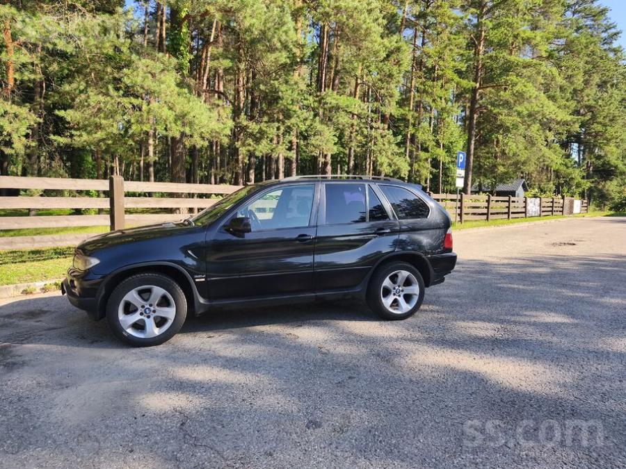 Black BMW X5 2006 in Daugavpils, with an engine capacity of 3.00 L and mileage of 349 thousand km for 5300 €, photo 3 on AUTOMOTO.COM.LV