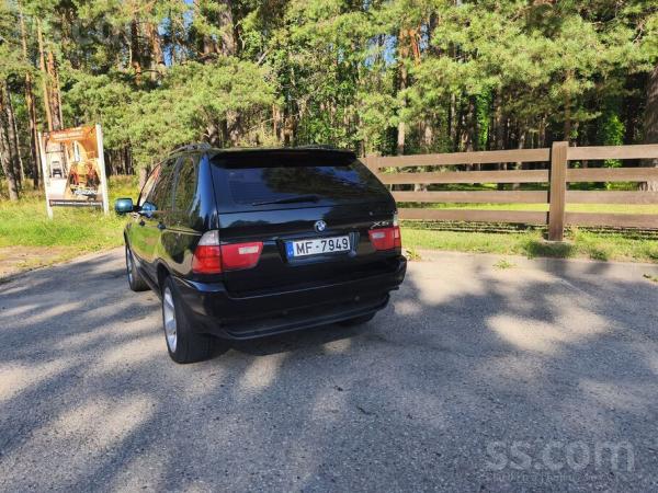 Melns BMW X5 2006 Daugavpils, ar dzinēja tilpumu 3.00 L un nobraukumu 349 tūkst. km par 5300 €, foto 4 vietnē AUTOMOTO.COM.LV