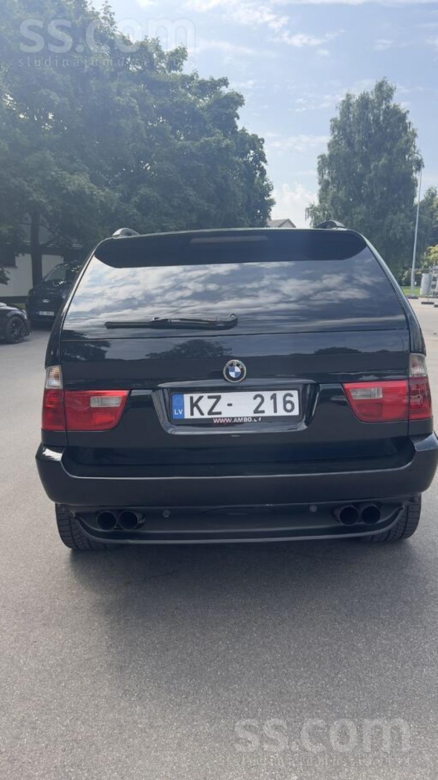 Melns BMW X5 2006 Rīga, ar dzinēja tilpumu 3.00 L un nobraukumu 342 tūkst. km par 5900 €, foto 4 vietnē AUTOMOTO.COM.LV