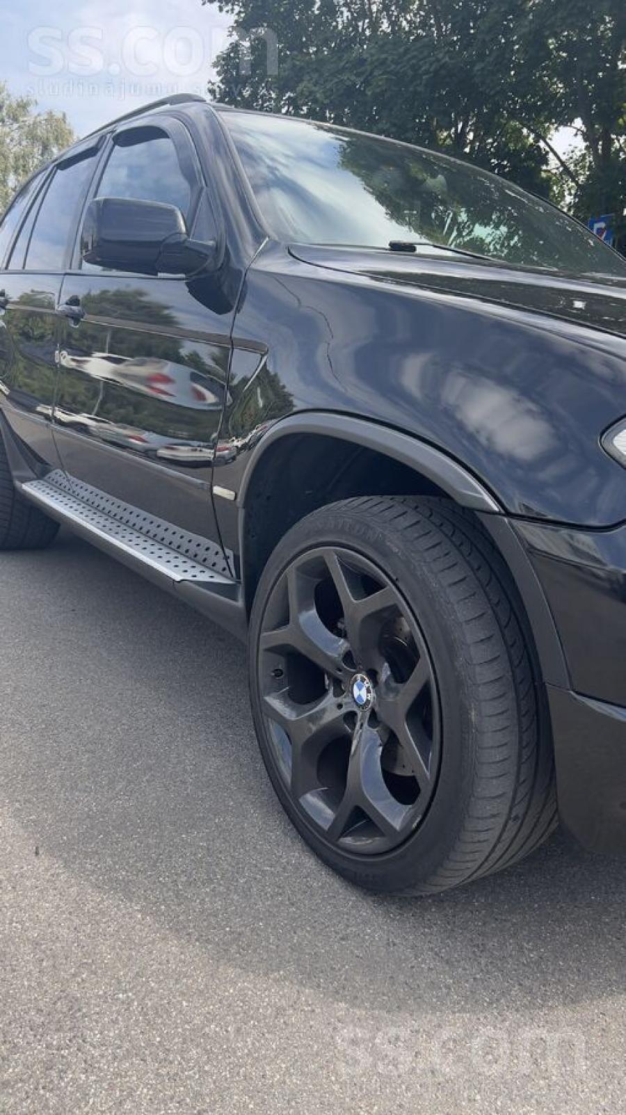 Melns BMW X5 2006 Rīga, ar dzinēja tilpumu 3.00 L un nobraukumu 342 tūkst. km par 5900 €, foto 5 vietnē AUTOMOTO.COM.LV