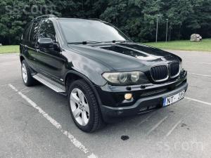 Melns BMW X5 2006 Rīga, ar dzinēja tilpumu 3.00 L un nobraukumu 413 tūkst. km par 3500 €, foto  vietnē AUTOMOTO.COM.LV