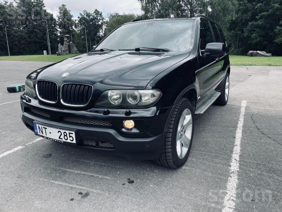 Melns BMW X5 2006 Rīga, ar dzinēja tilpumu 3.00 L un nobraukumu 413 tūkst. km par 3500 €, foto 4 vietnē AUTOMOTO.COM.LV