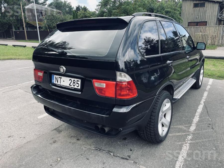 Melns BMW X5 2006 Rīga, ar dzinēja tilpumu 3.00 L un nobraukumu 413 tūkst. km par 3500 €, foto 6 vietnē AUTOMOTO.COM.LV