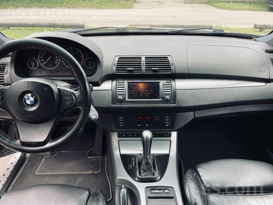 Melns BMW X5 2006 Rīga, ar dzinēja tilpumu 3.00 L un nobraukumu 413 tūkst. km par 3500 €, foto 8 vietnē AUTOMOTO.COM.LV