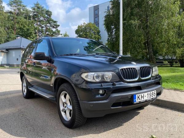 Melns BMW X5 2006 Rīga, ar dzinēja tilpumu 3.00 L un nobraukumu 217 tūkst. km par 4200 €, foto 1 vietnē AUTOMOTO.COM.LV