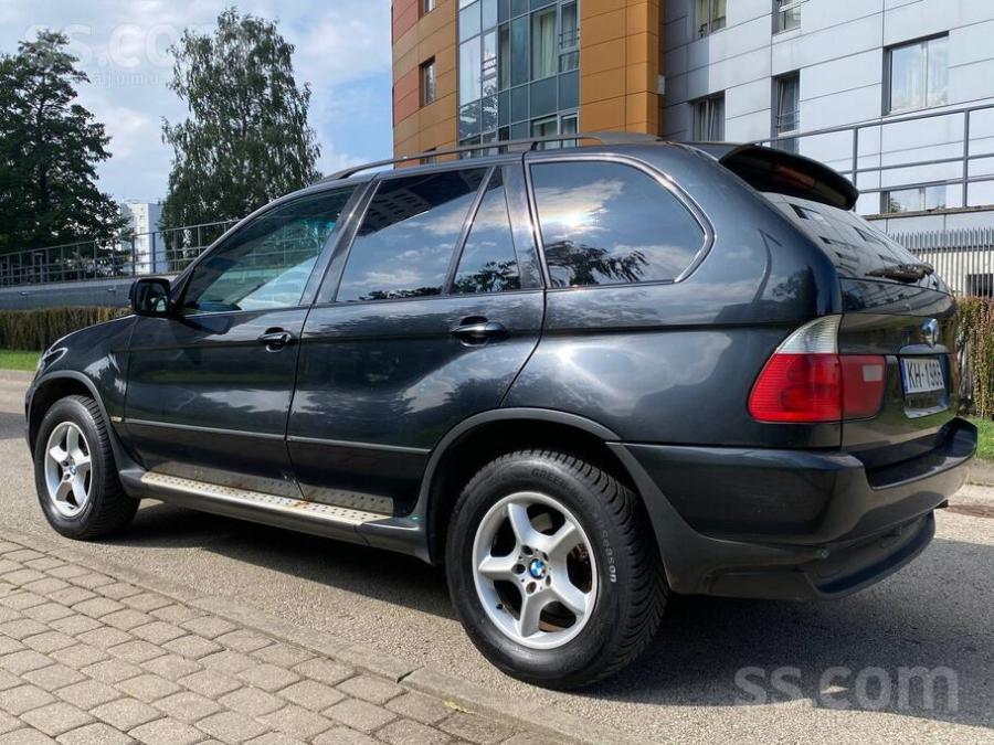 Melns BMW X5 2006 Rīga, ar dzinēja tilpumu 3.00 L un nobraukumu 217 tūkst. km par 4200 €, foto 4 vietnē AUTOMOTO.COM.LV