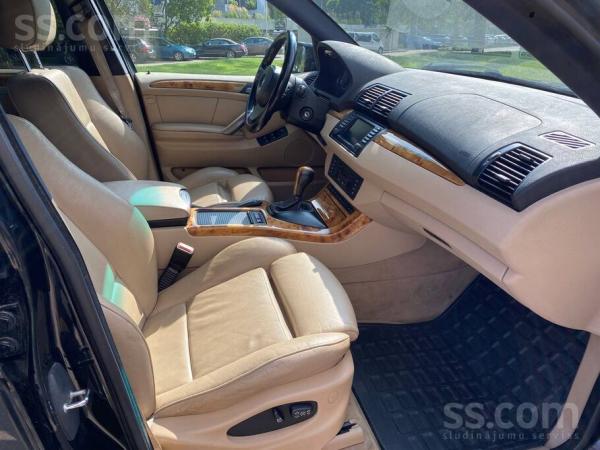 Melns BMW X5 2006 Rīga, ar dzinēja tilpumu 3.00 L un nobraukumu 217 tūkst. km par 4200 €, foto 5 vietnē AUTOMOTO.COM.LV