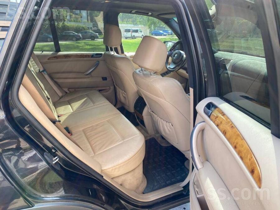 Melns BMW X5 2006 Rīga, ar dzinēja tilpumu 3.00 L un nobraukumu 217 tūkst. km par 4200 €, foto 7 vietnē AUTOMOTO.COM.LV