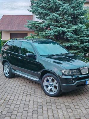 Черный БМВ Х5 2006 в Рига, объемом двигателя 3.00 л и пробегом 315 тыс. км за 7500 €, фото  на AUTOMOTO.COM.LV
