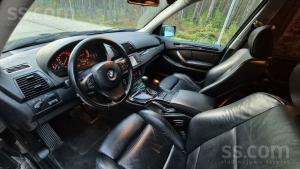 Black BMW X5 2006 in Riga, with an engine capacity of 3.00 L and mileage of 418 thousand km for 4300 €, photo 14 on AUTOMOTO.COM.LV