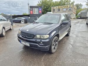 Черный БМВ Х5 2006 в Рига, объемом двигателя 3.00 л и пробегом 293 тыс. км за 3990 €, фото  на AUTOMOTO.COM.LV