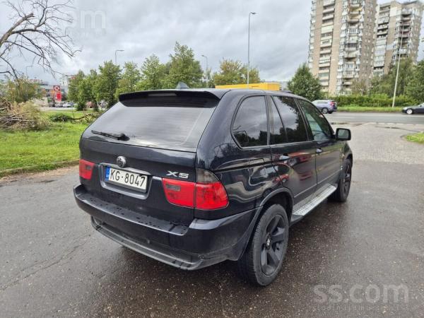 Черный БМВ Х5 2006 в Рига, объемом двигателя 3.00 л и пробегом 293 тыс. км за 3990 €, фото 6 на AUTOMOTO.COM.LV