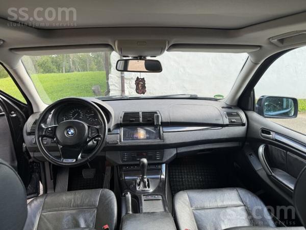 Melns BMW X5 2006 Daugavpils, ar dzinēja tilpumu 3.00 L un nobraukumu 337 tūkst. km par 4600 €, foto 7 vietnē AUTOMOTO.COM.LV