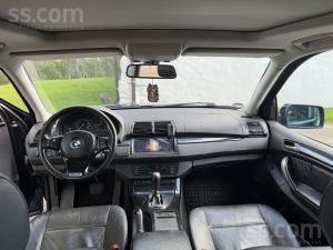 Melns BMW X5 2006 Daugavpils, ar dzinēja tilpumu 3.00 L un nobraukumu 337 tūkst. km par 4600 €, foto 7 vietnē AUTOMOTO.COM.LV