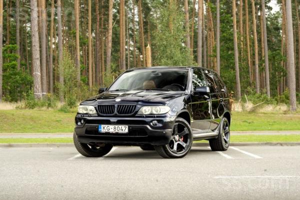 Black BMW X5 2006 in Riga, with an engine capacity of 3.00 L and mileage of 293 thousand km for 3990 €, photo 9 on AUTOMOTO.COM.LV