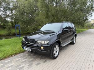 Black BMW X5 2006 in Rezekne, with an engine capacity of 3.00 L and mileage of 0 thousand km for 5750 €, photo  on AUTOMOTO.COM.LV